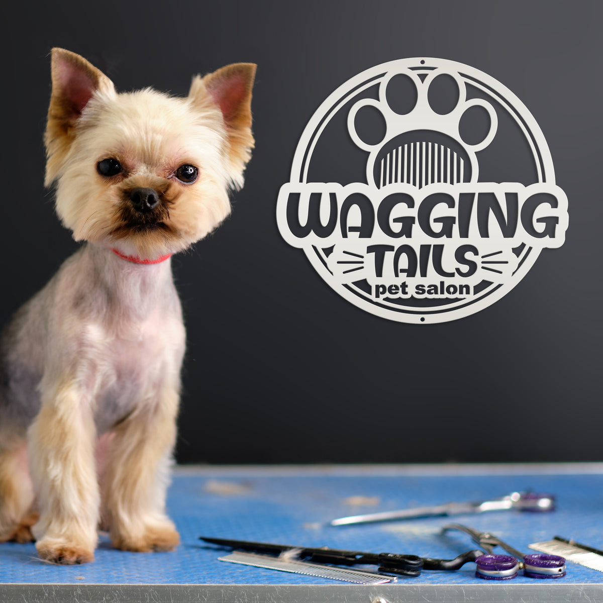 Dog Grooming Business Signs-Pet Groomers Sign-Pet Salon Custom Sign ...