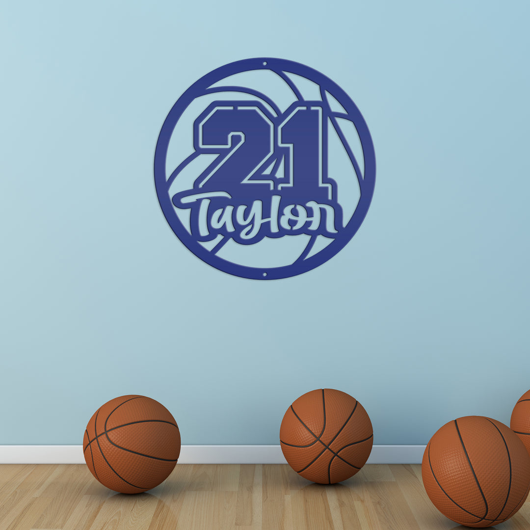 Home Personalized Basketball Name and...