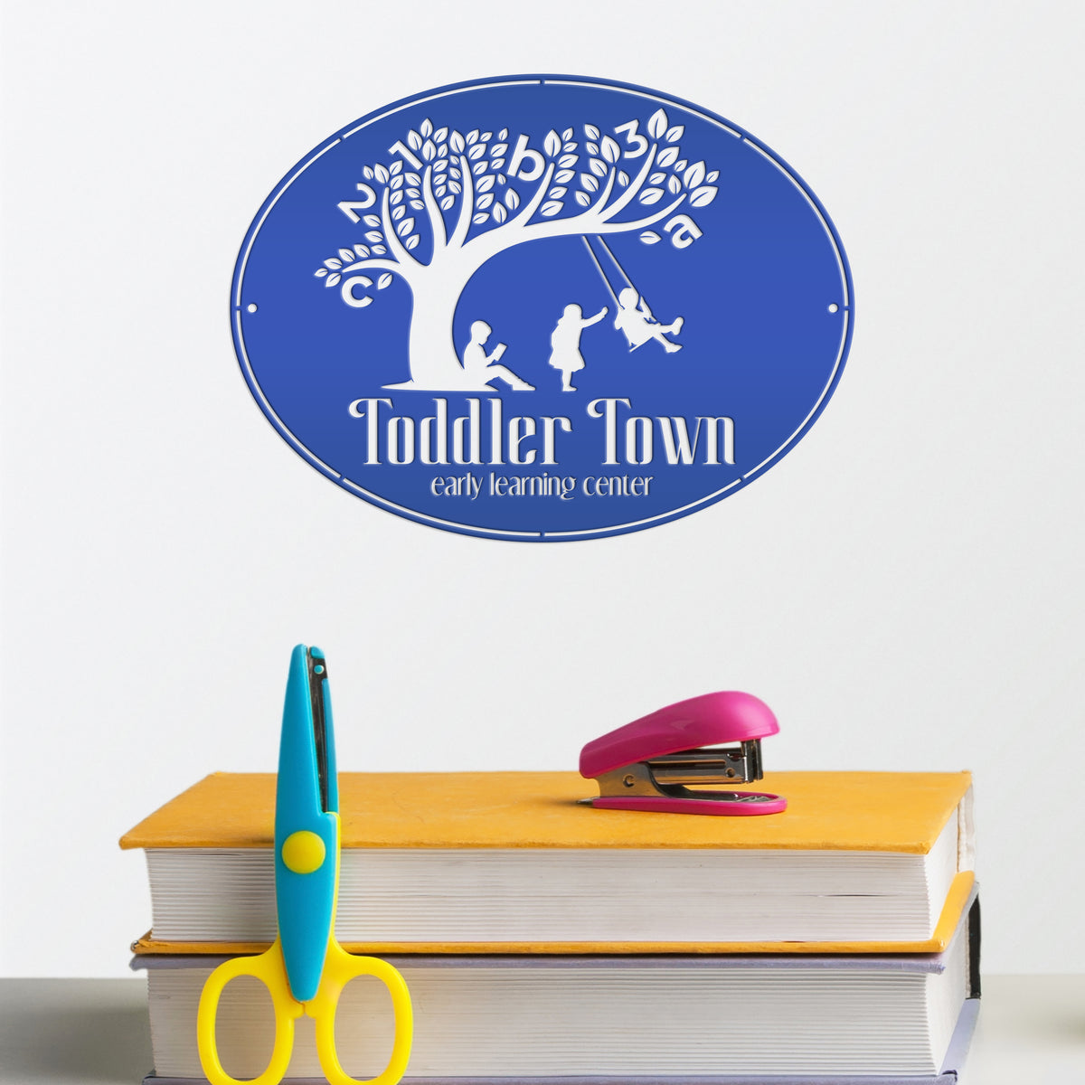 Custom Daycare Business Metal Sign - Professional Daycare Wall Decor ...