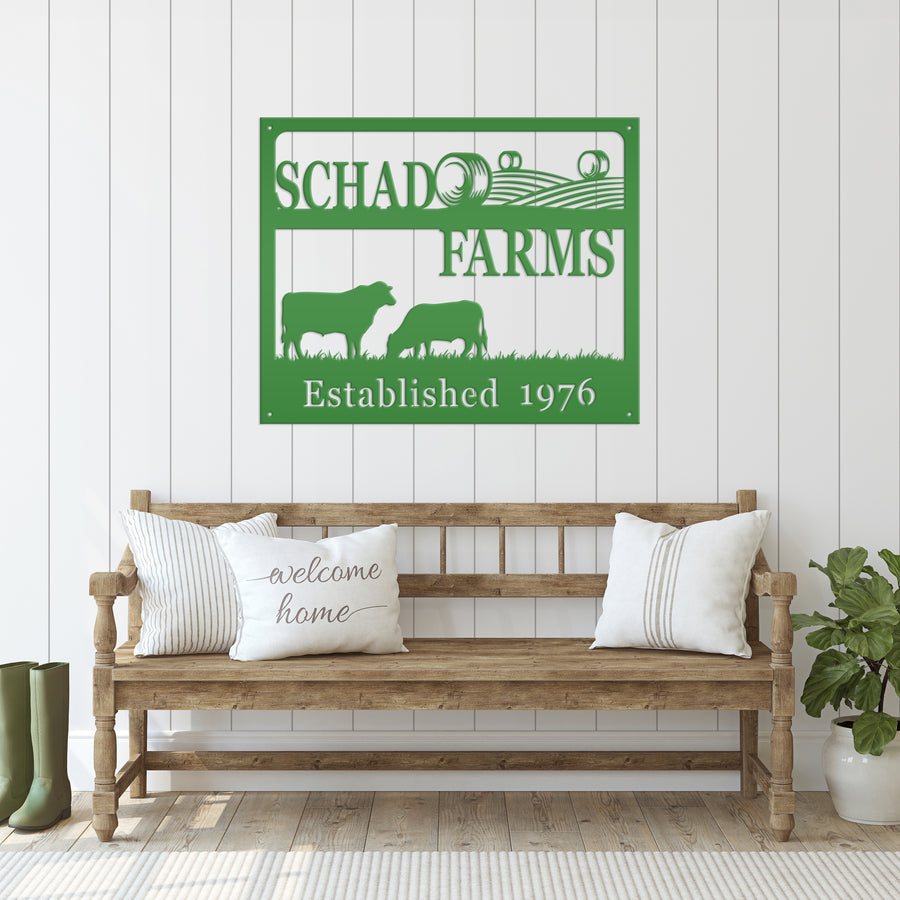 Home Personalized Square Farm Animal ...