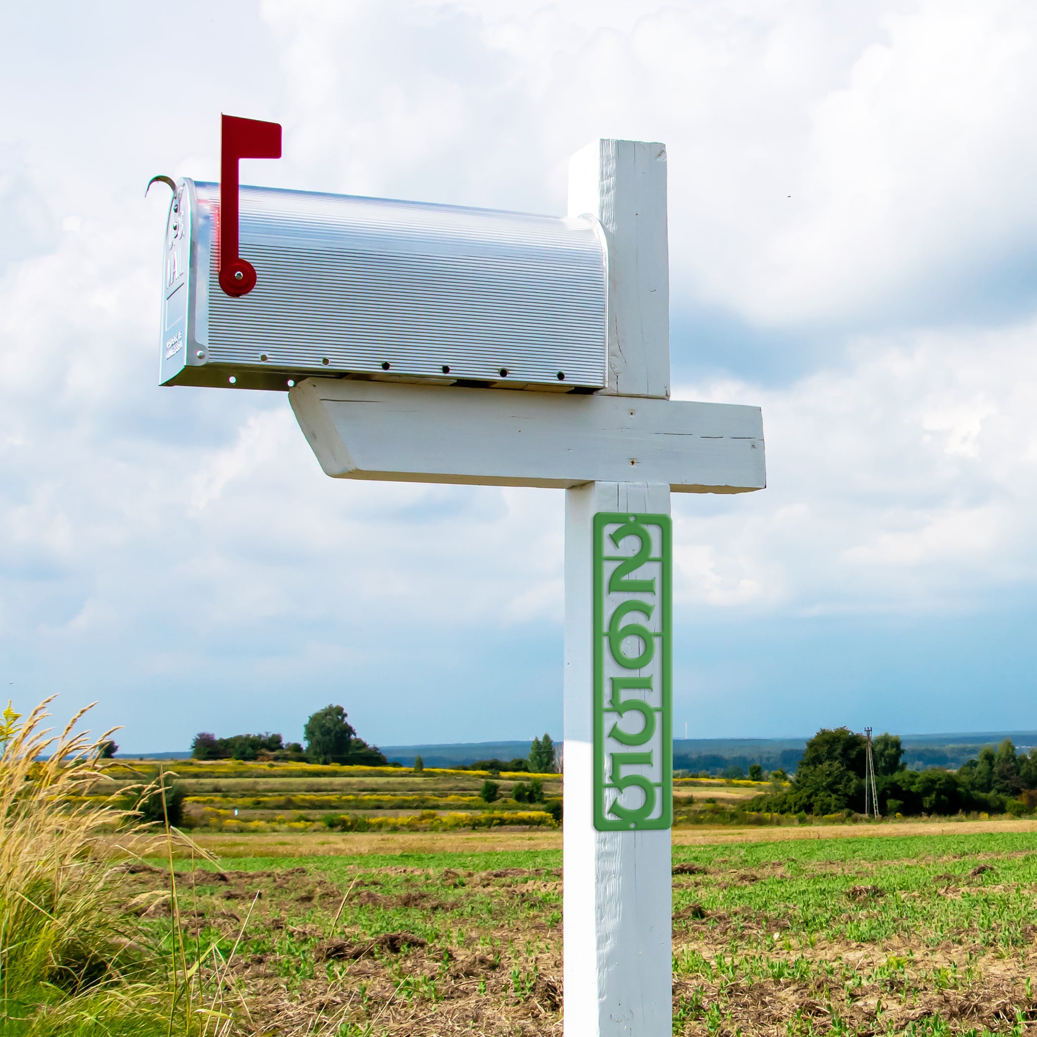 Mailbox Post Address Number Plaque-Wedding - Housewarming Gift – Speed ...