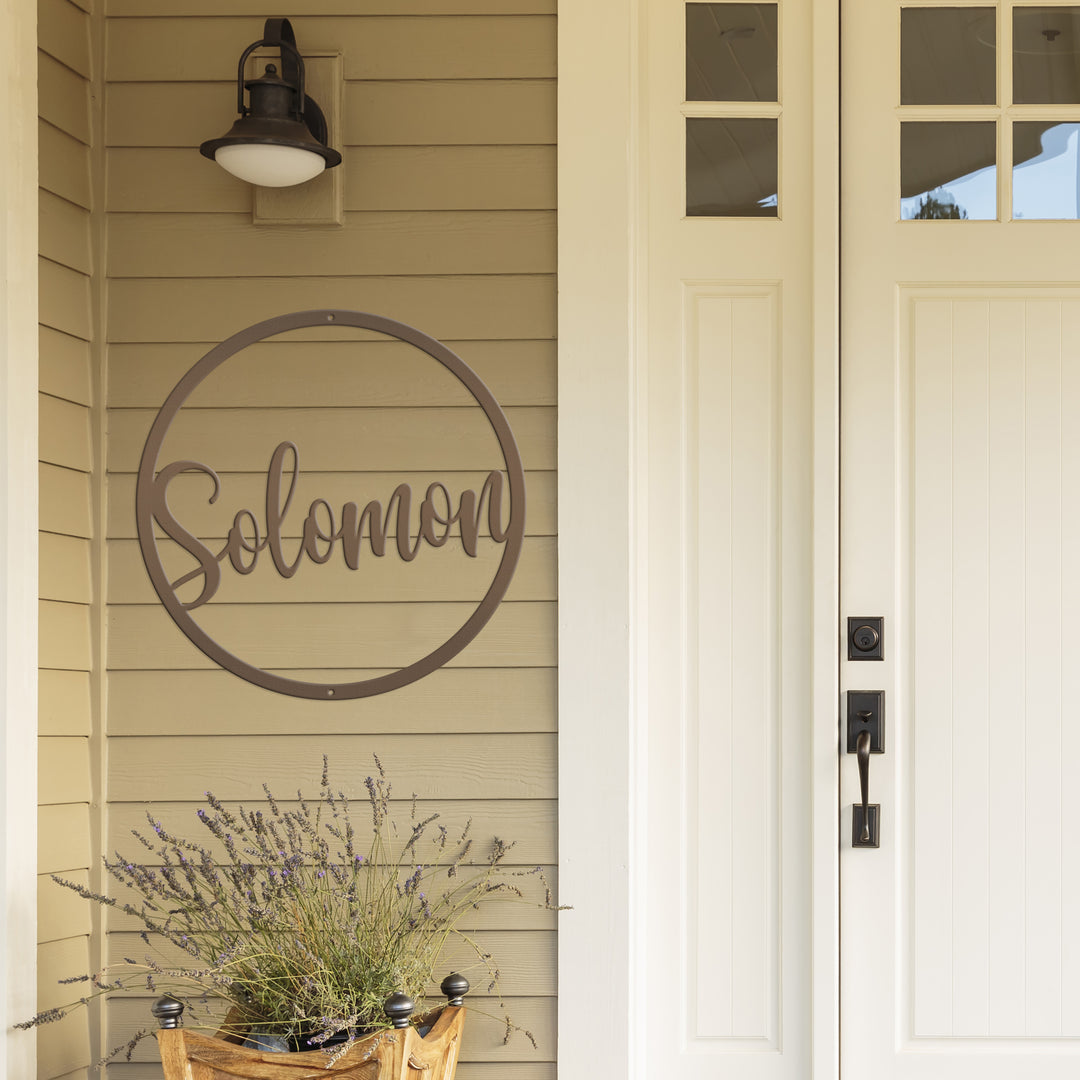 Home Personalized Name Sign, Wedding ...