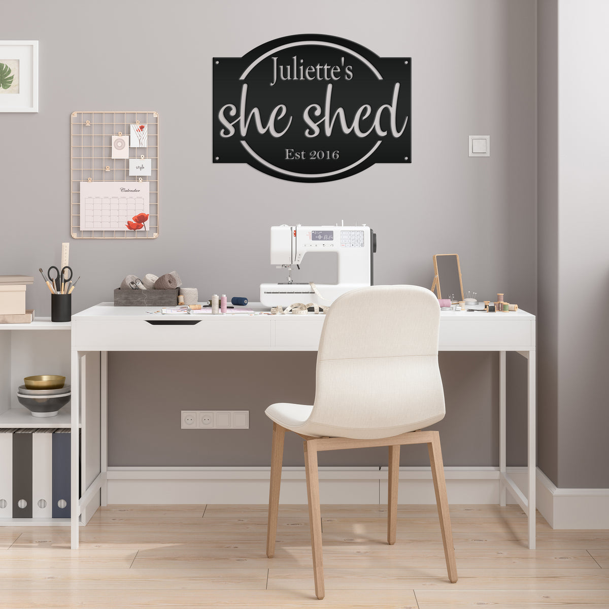 Personalized She Shed Sign, Woman Cave Sign & Wall Decor, She Shed Wal ...