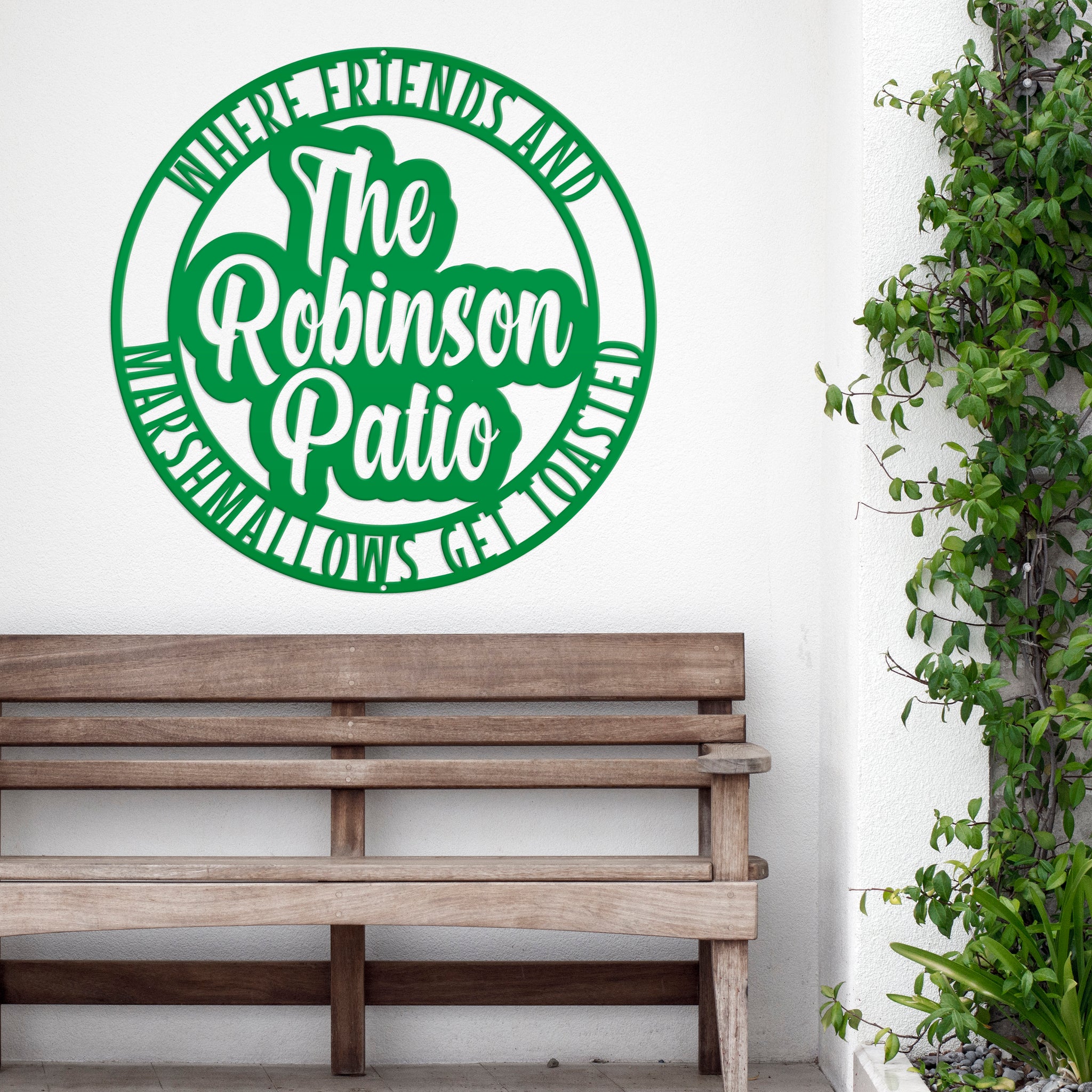Personalized Funny Patio Metal Sign - Patio, Porch, Lake House & Beach ...