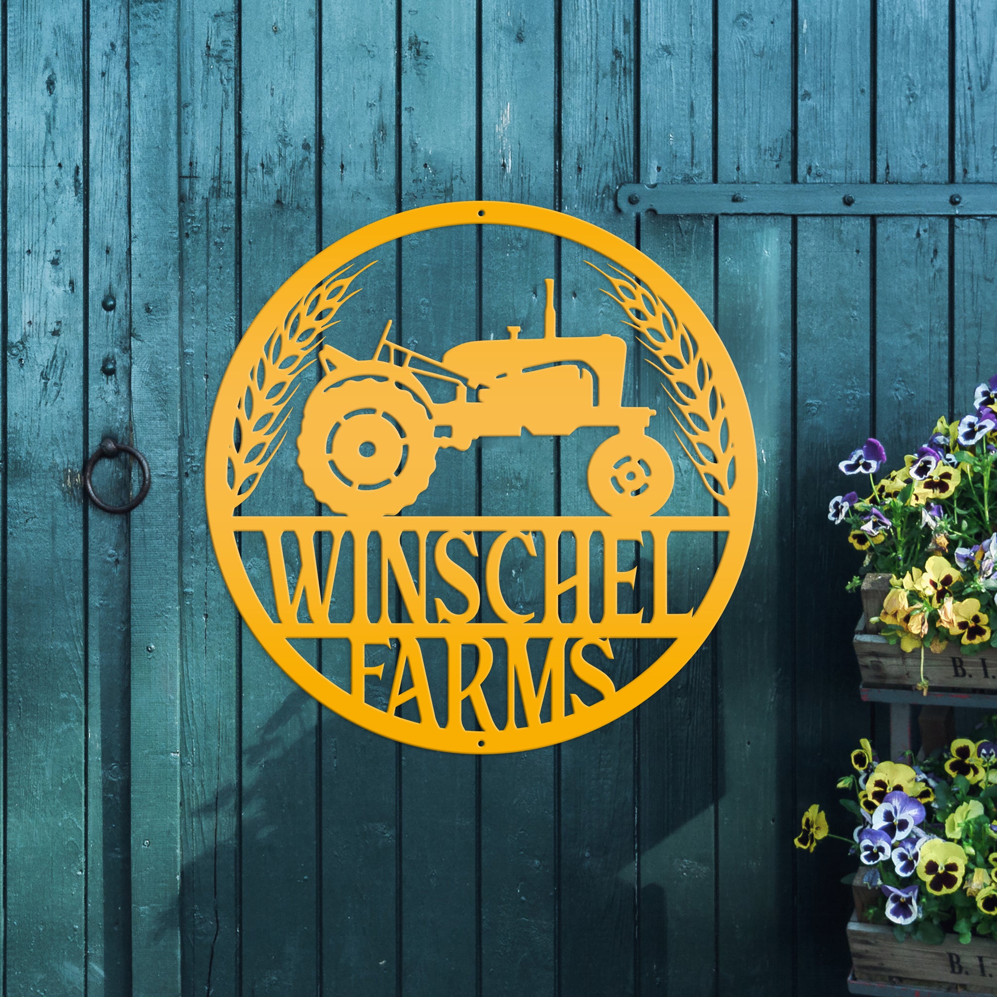 Home Personalized Tractor Family Name...