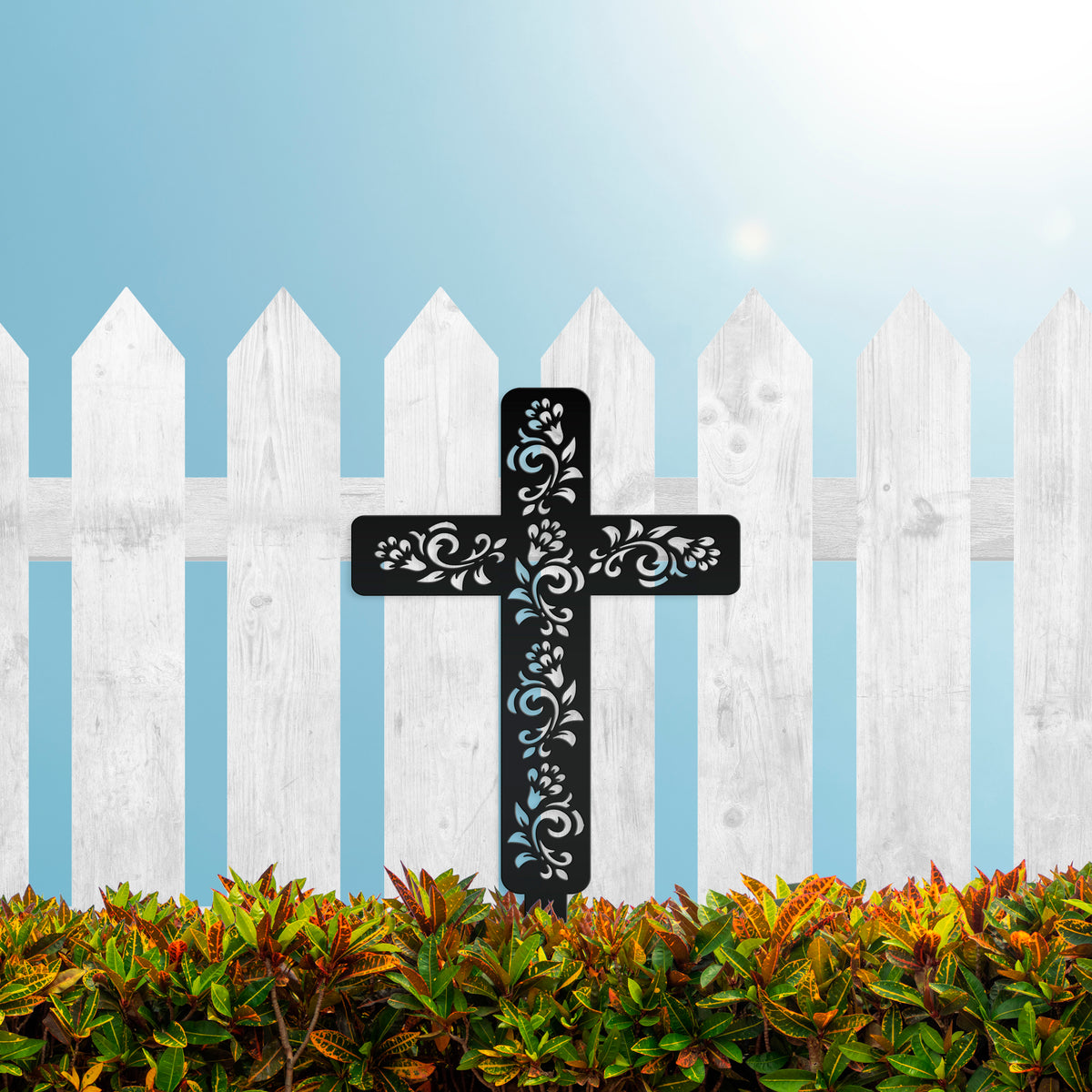 Cross Decor for the Yard and Lawn-Mother's Day Gift-Easter Cross Decor ...