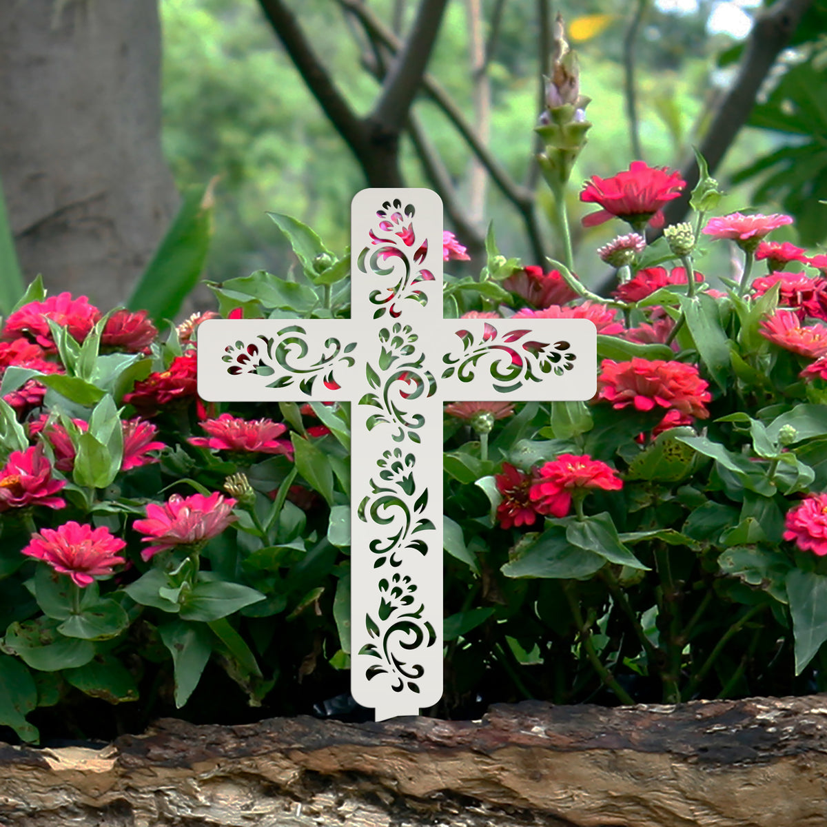 Cross Decor for the Yard and Lawn-Mother's Day Gift-Easter Cross Decor ...