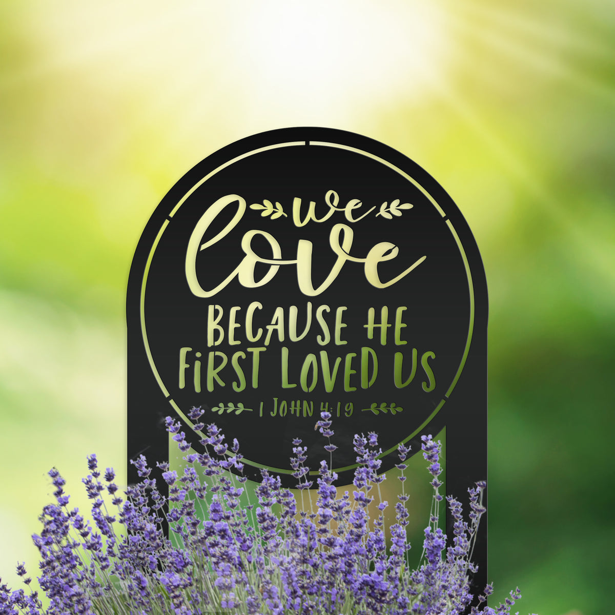 Outdoor Christian Metal Decor - Best Christian Yard Stake - Easter Yard ...