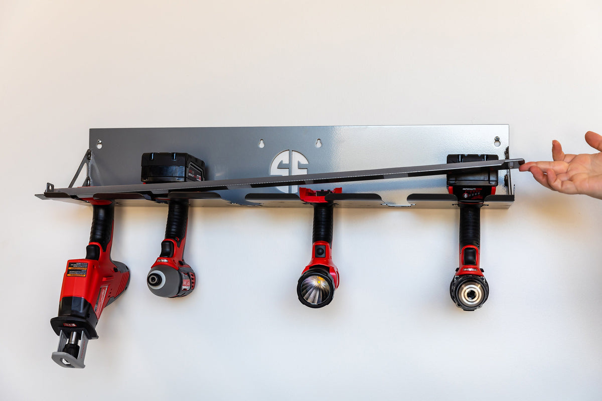 Power Tool Rack For Trailer - Power Tool Organizer - Speed Fabrication