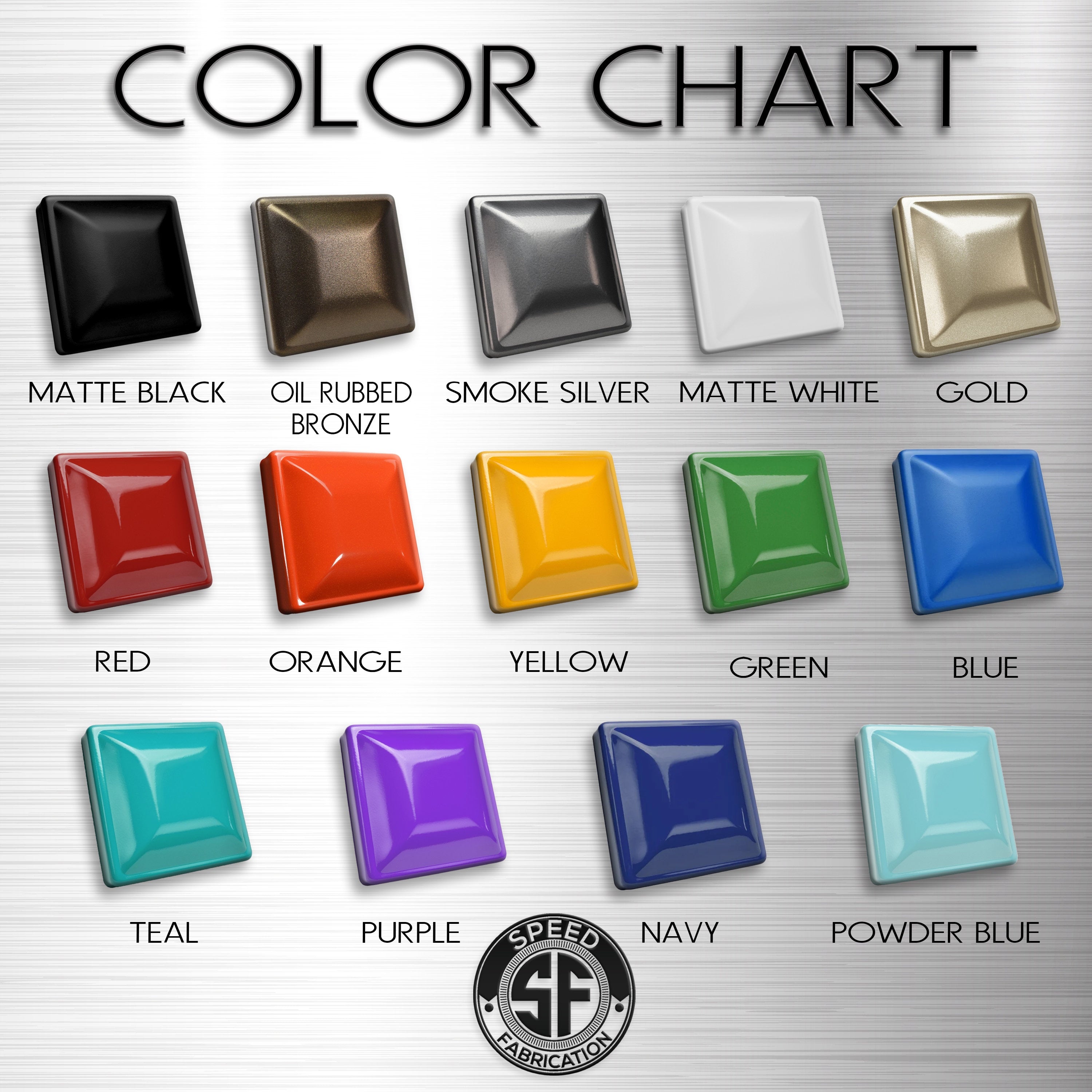 Artist Color Chart With Names