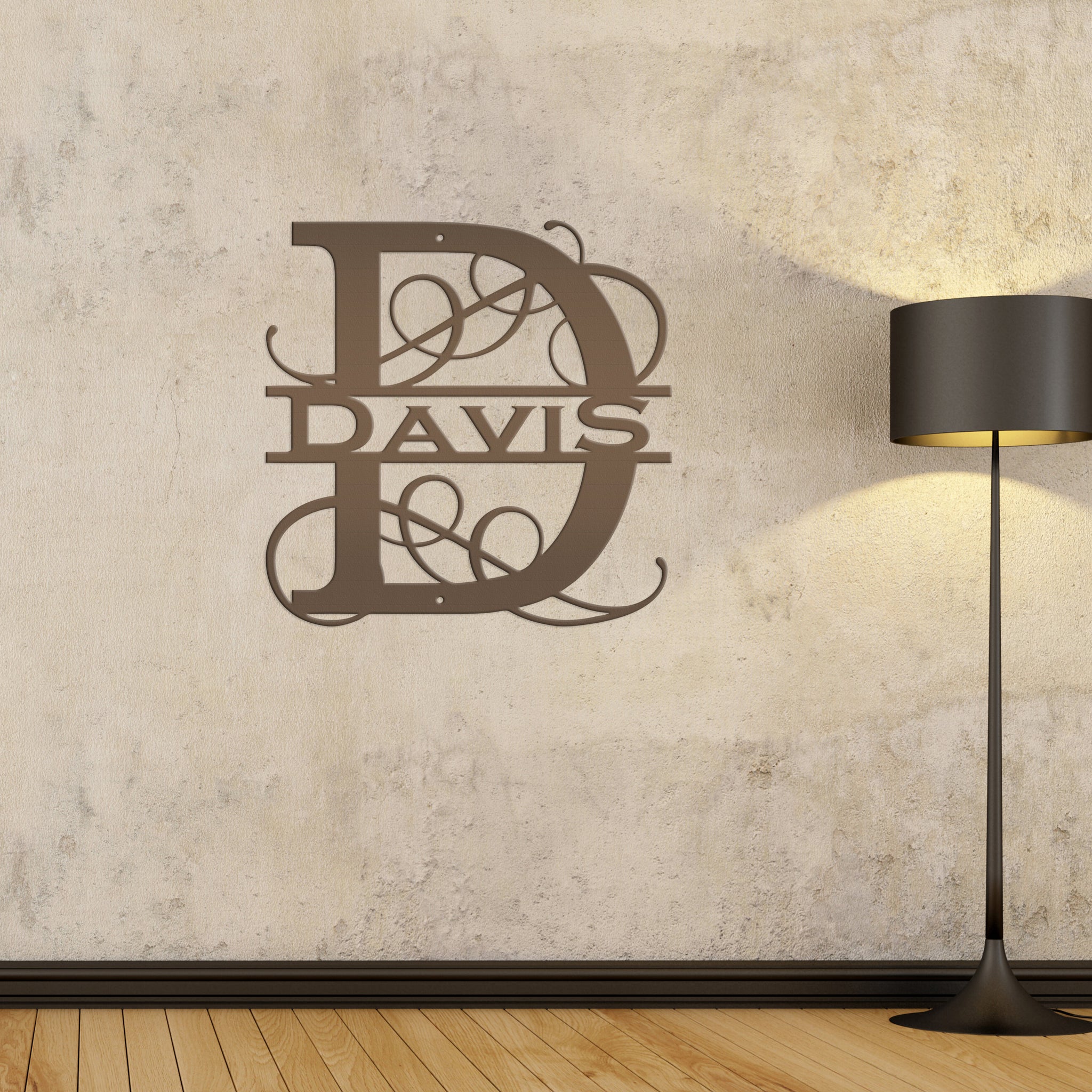 Home Personalized Letter Metal Sign,